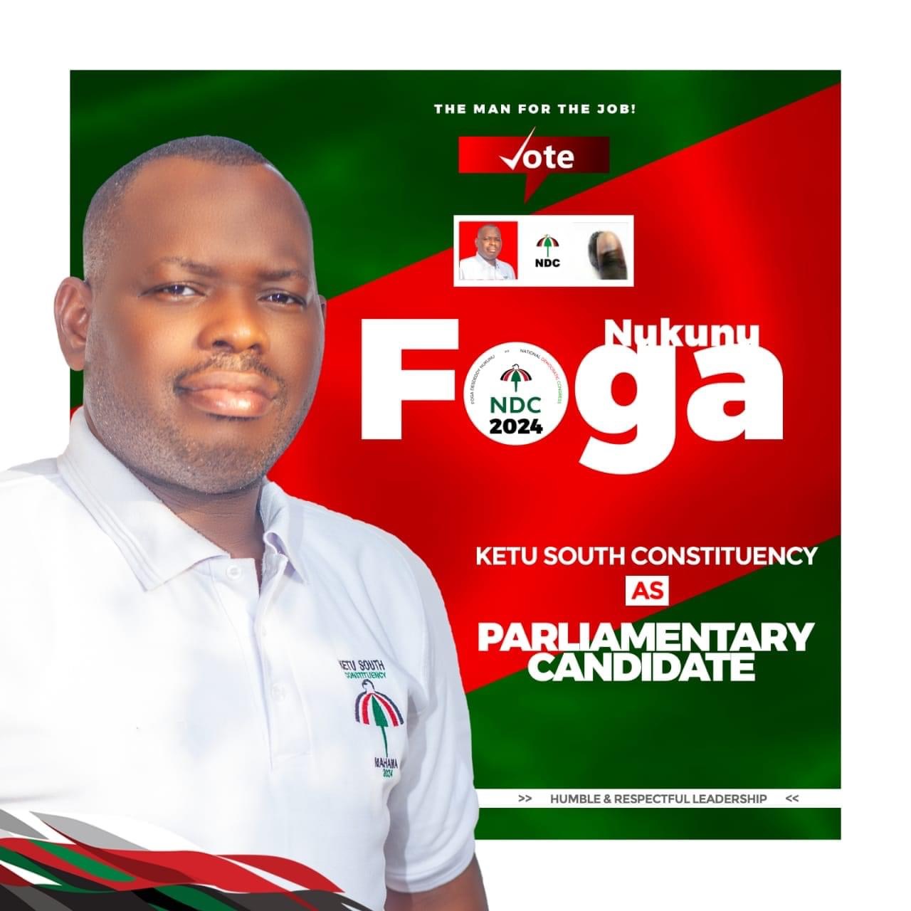 Ketu South NDC Parliamentary Primaries: Foga Nukunu Launches a Comeback ...